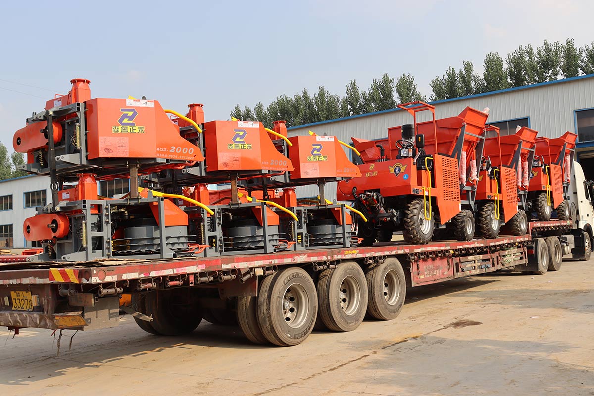 Packaging and transportation of forage harvesters - Shandong Senrui ...